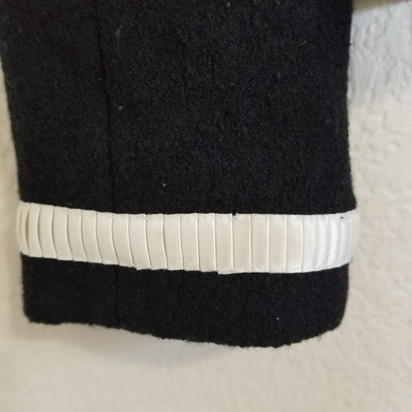 ECI | Jackets & Coats | Eci New York Black White Wool Blend Jacket S ...